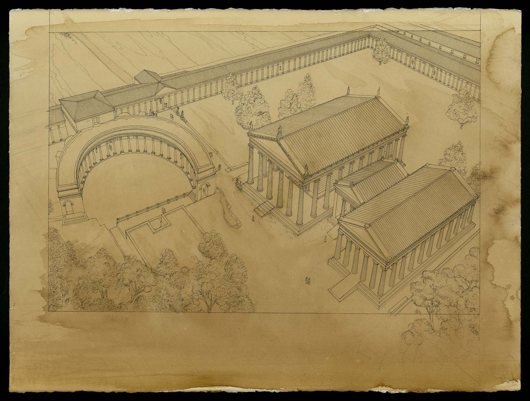 Xanthos, le Letôon - Jean-Claude Golvin